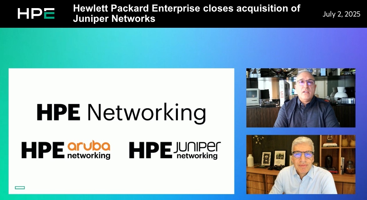 HPE Closes Juniper Acquisition - 650 Group